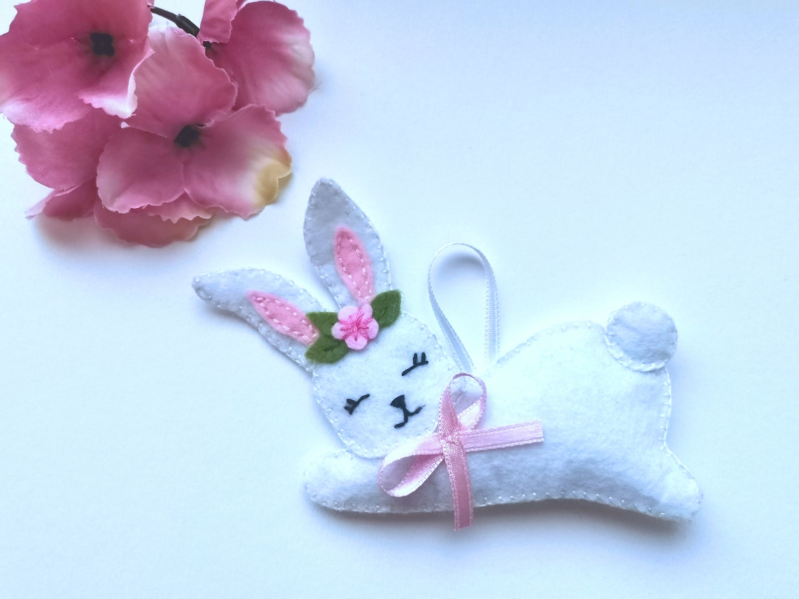 Easter Bunny Ornament PDF Sewing Pattern, Spring Decor Handmade Gift ...