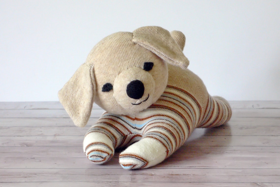 Sock Puppy Dog Sewing Pattern - DIY Handmade Sock Puppies PDF Pattern ...