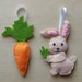 Felt Easter Ornaments Pdf Sewing Pattern, DIY Crafting Felt Ornament ...