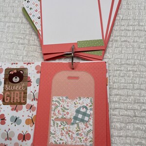 Baby Girl Mini Album Handmade - Etsy