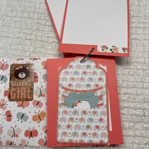 Baby Girl Mini Album Handmade - Etsy