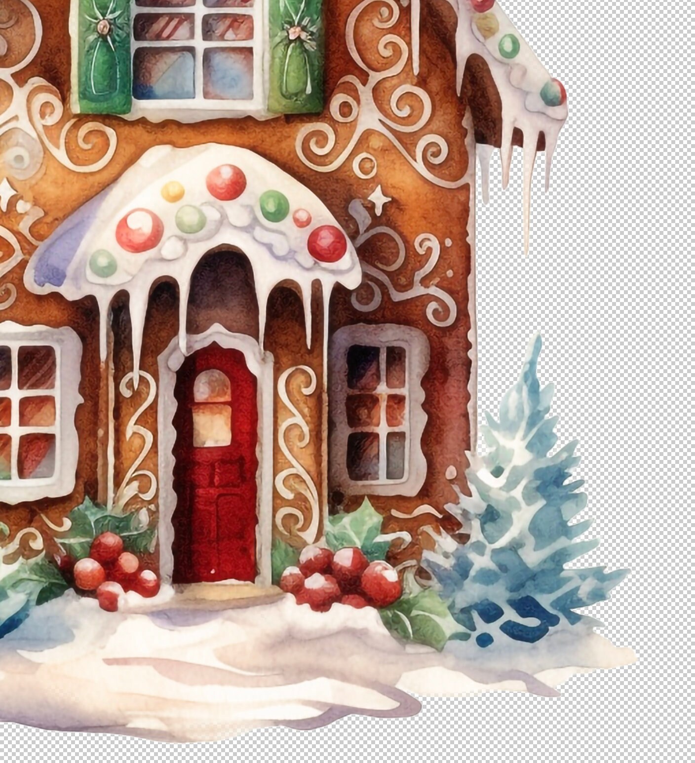 Christmas Treats Clipart - 52 Digital Graphics for Instant Download ...