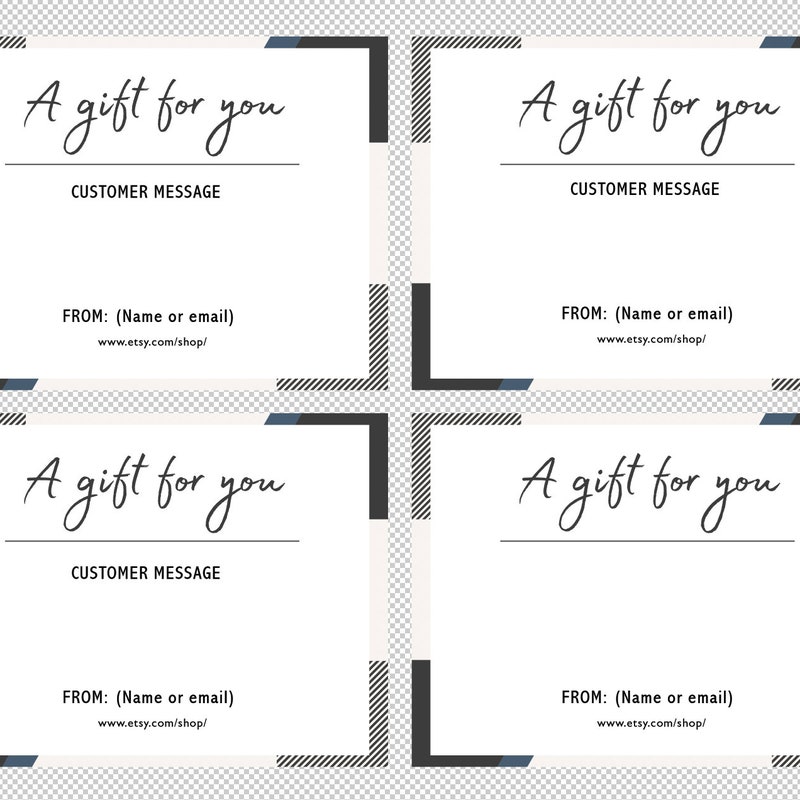 Etsy Message Template - Etsy