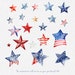 Watercolor Fourth of July Clipart - 17 Digital Graphics for Instant ...