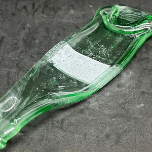 Fused Art From Slumped Coca Cola Bottle- Handcrafted Glass Spoon Rest ...