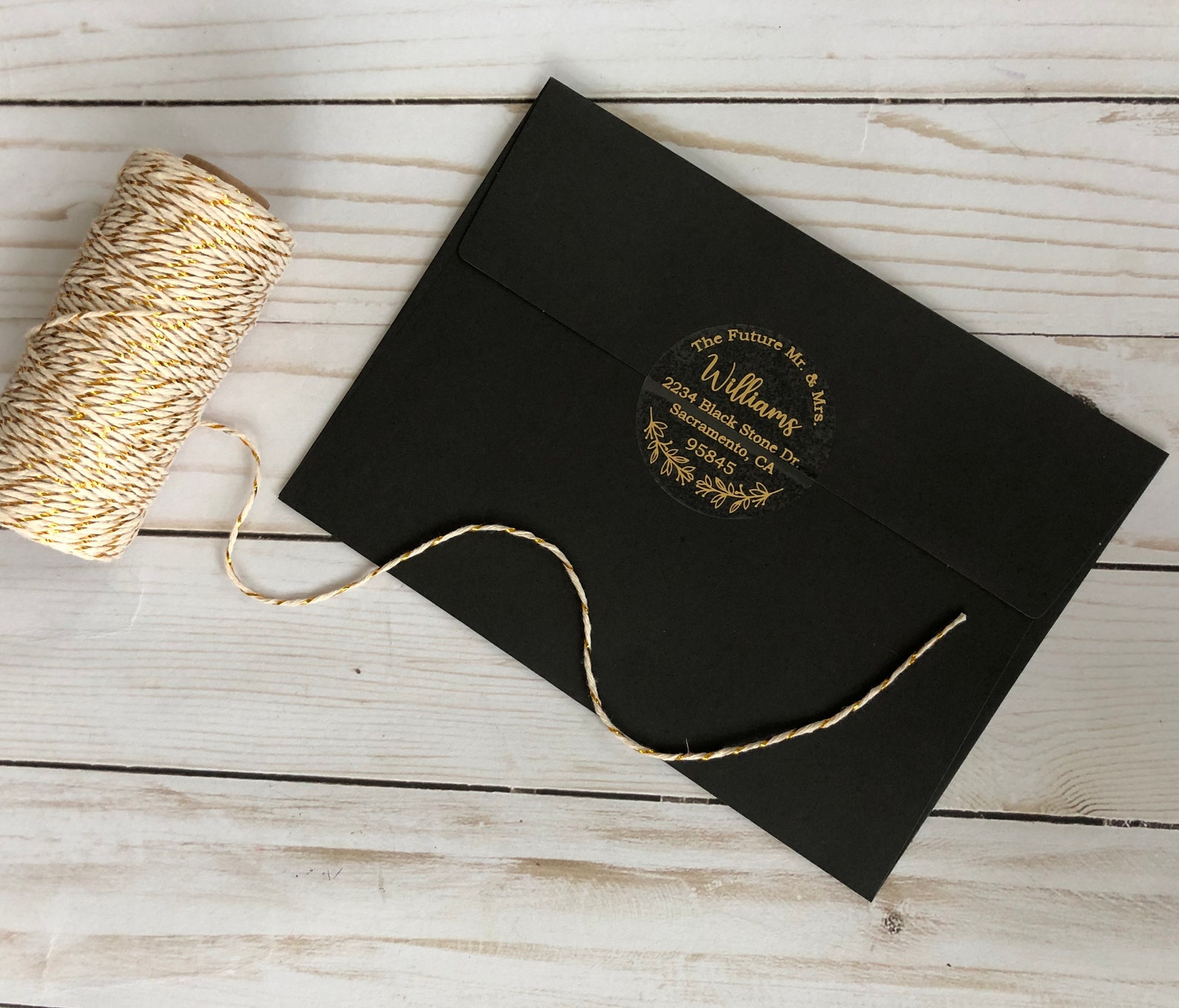 Return Address Labels Wedding Labels Future Mr & Mrs Address | Etsy