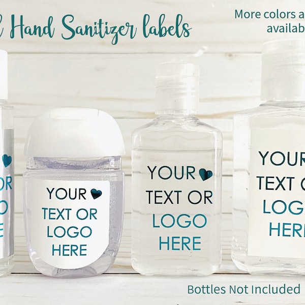 Personalized Hand Sanitizers - Etsy