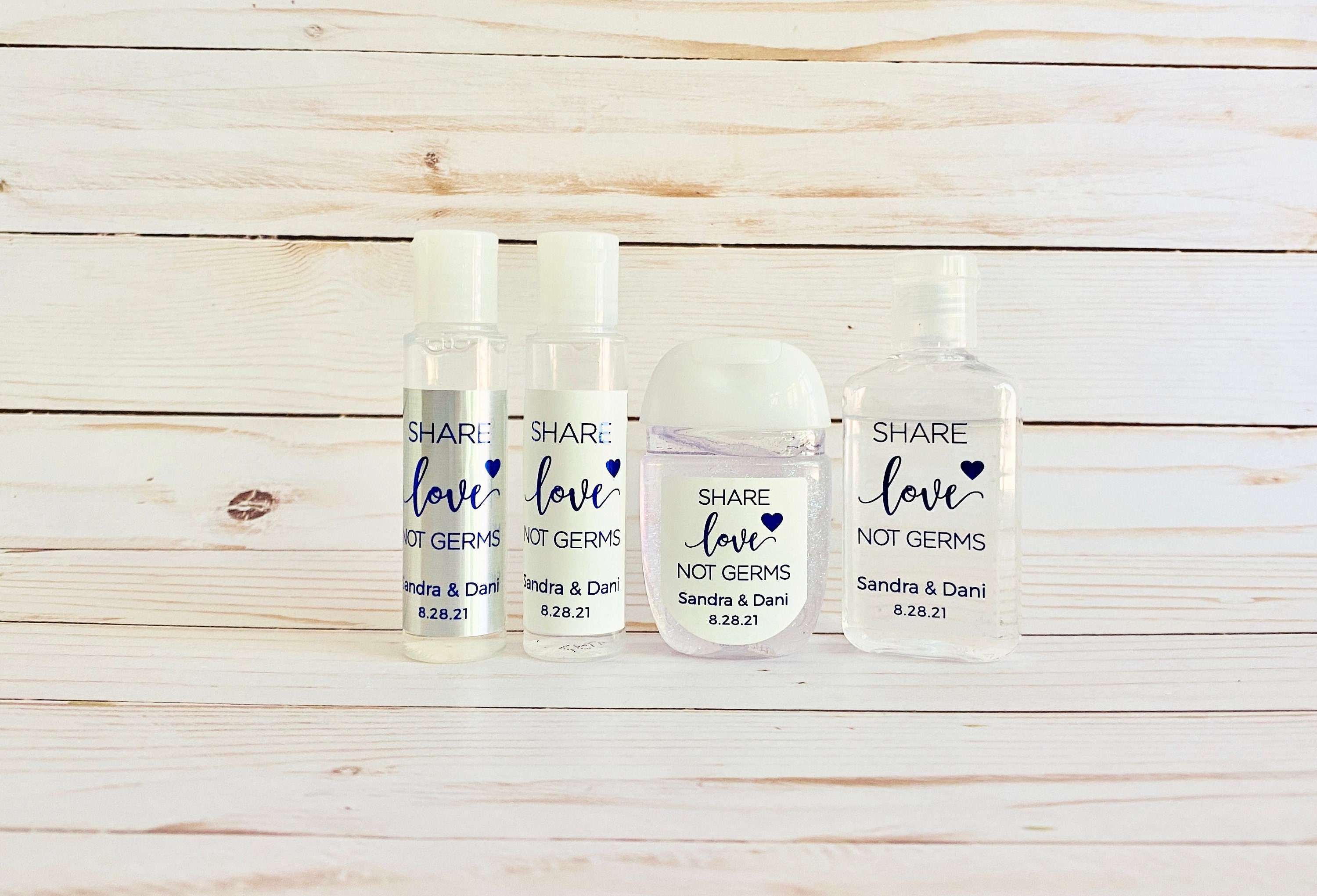 30 Personalized Real Foil Hand Sanitizer Labels/bath&body - Etsy