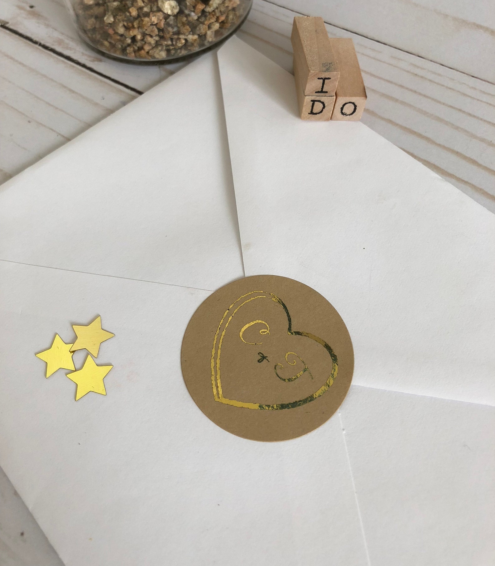 Personalized Wedding Stickers Wedding Favor Stickers Heart - Etsy