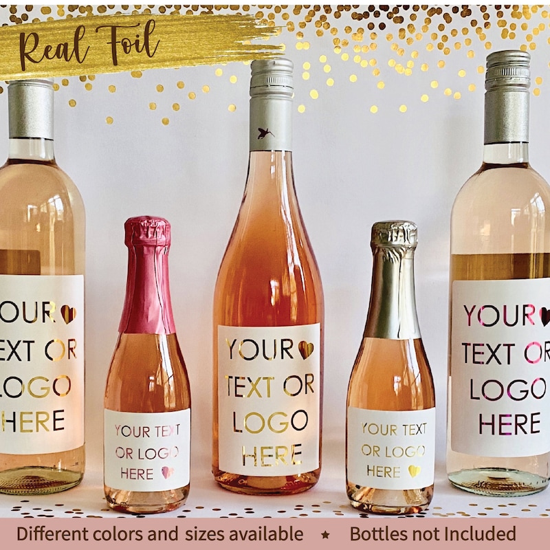 Custom Mini Wine Bottle - Etsy