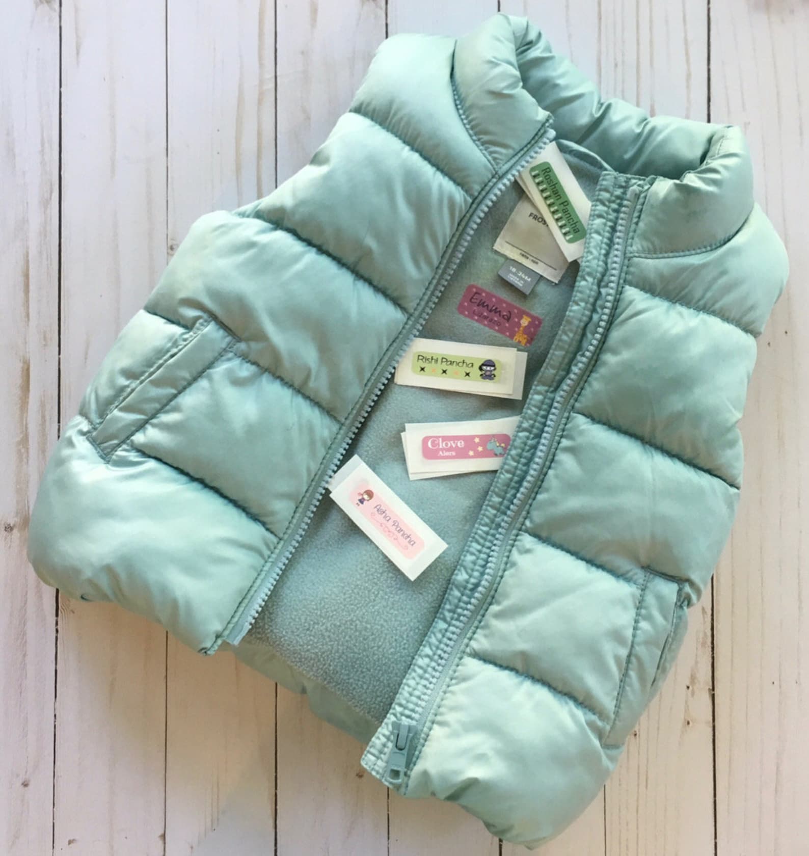 Personalized Iron on Clothing Labels/back to School Clothing Labels ...