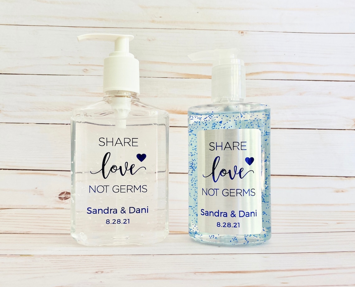 10 Personalized Labels for 7oz-8oz Hand Sanitizer Bottles/real | Etsy