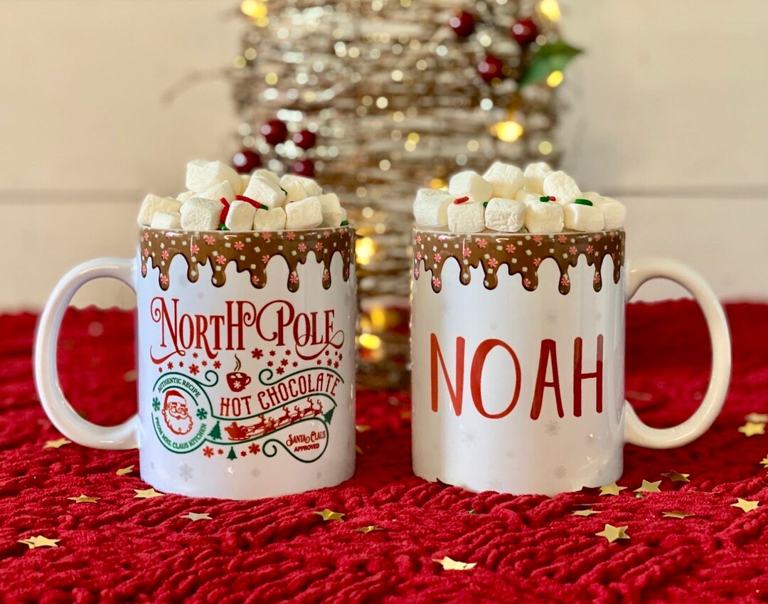 Personalized North Pole Mug/north Pole Hot Chocolate Tumbler ...