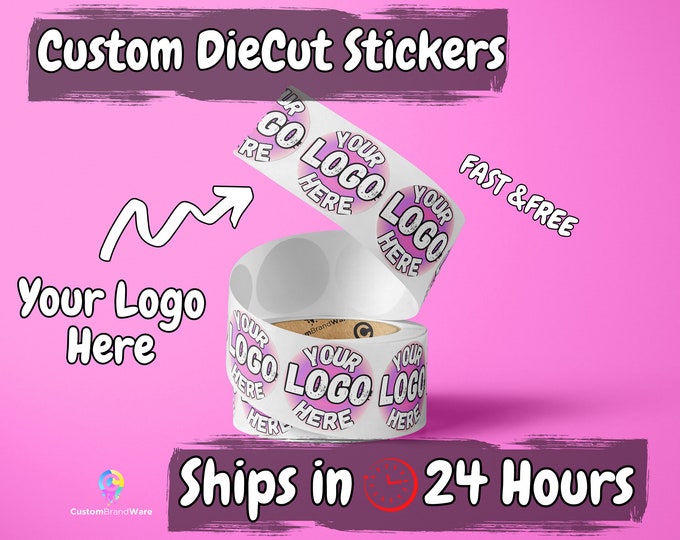 Custom Round Stickers - Custom Labels - Round Labels - Custom Clear ...