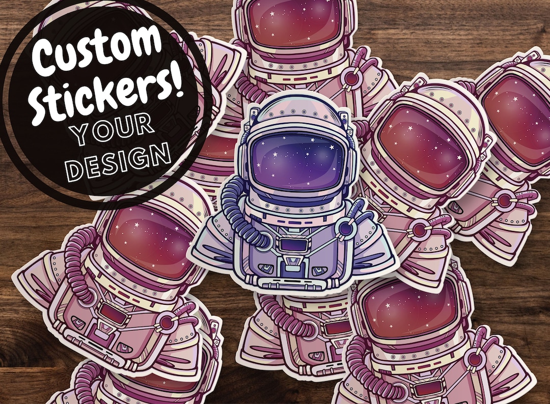 Custom Vinyl Sticker: Your Design, Weatherproof Decal - Etsy