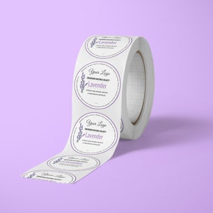 100 X Custom Circle Stickers / Labels! Your Design is Printed On. Bulk ...