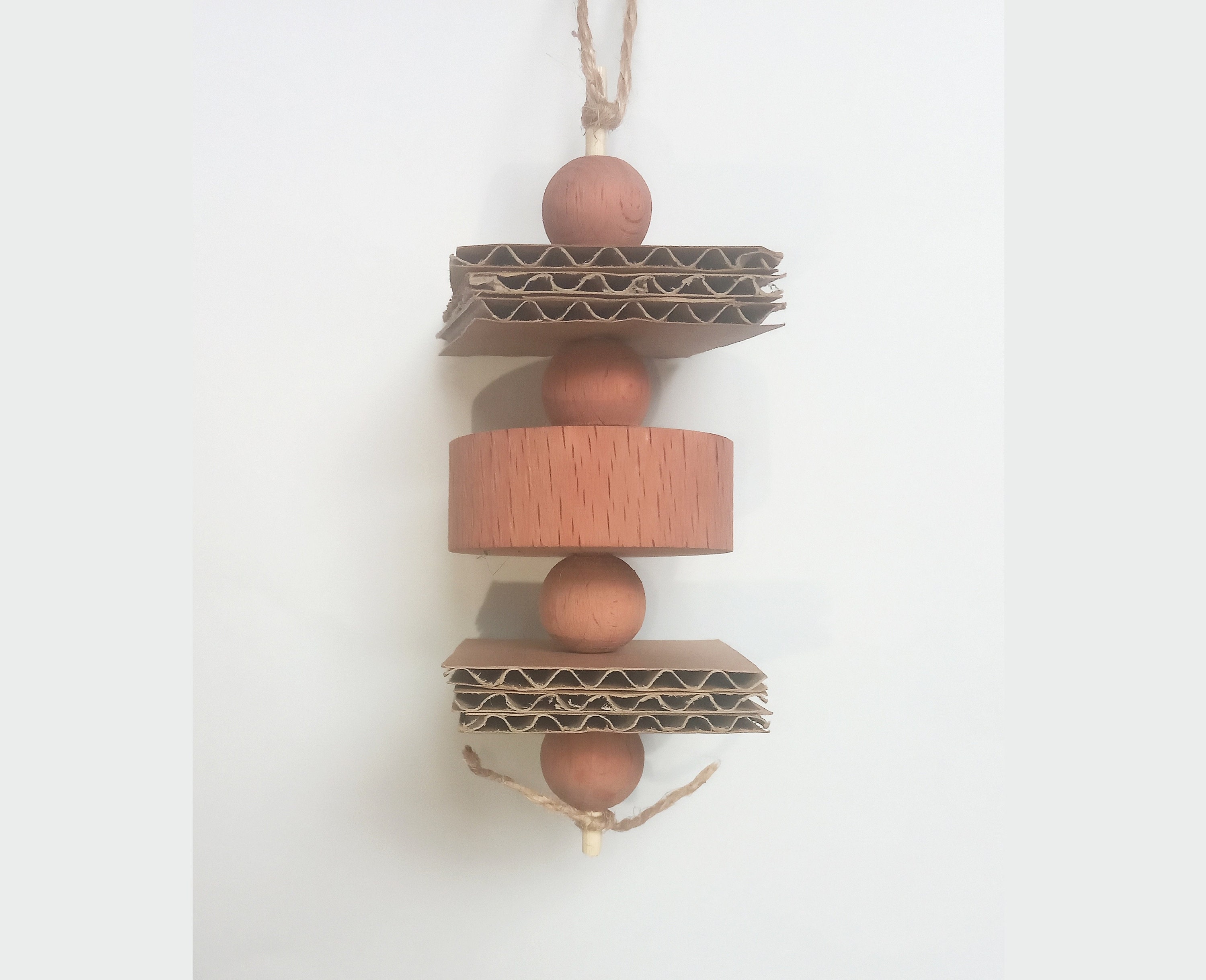 Apple Cardboard Hanging Toy - Etsy