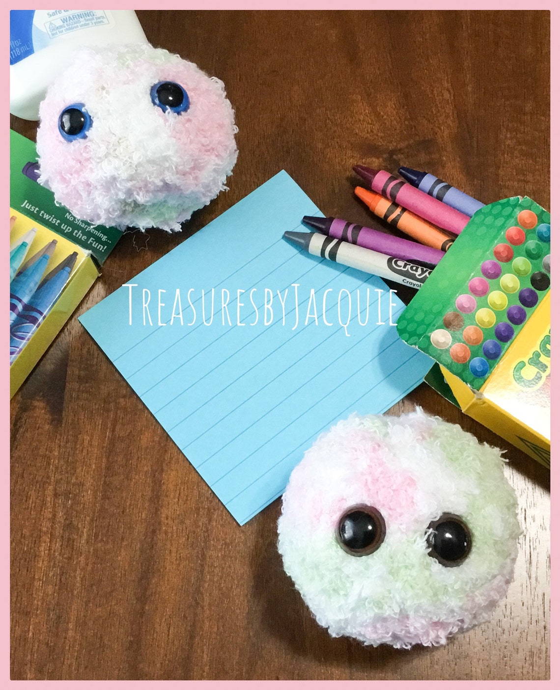 Crocheted dont worry babies worry buddy worry friend fuzzy | Etsy