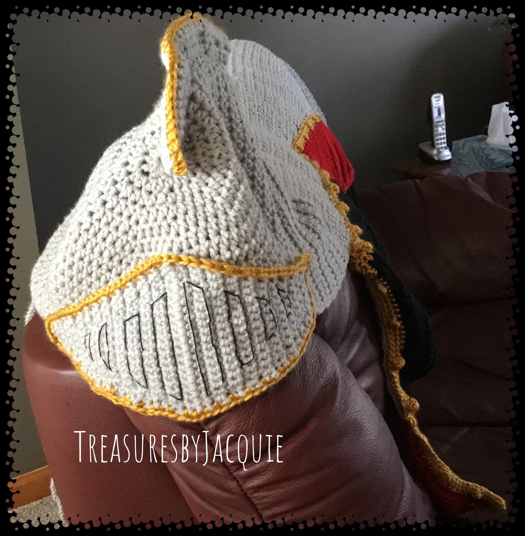 Kids Crocheted Knight Blanket Knight Blanket Blanket With - Etsy