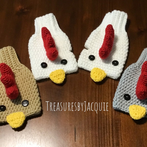 Chicken Gloves - Etsy