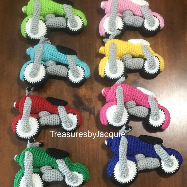 Crochet Motorcycle - Etsy