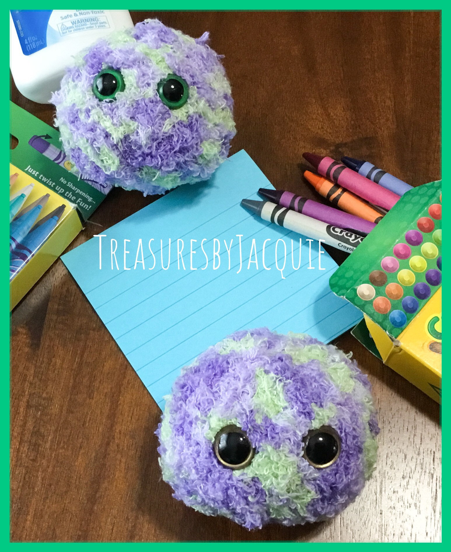 Crocheted dont worry babies worry buddy worry friend fuzzy | Etsy