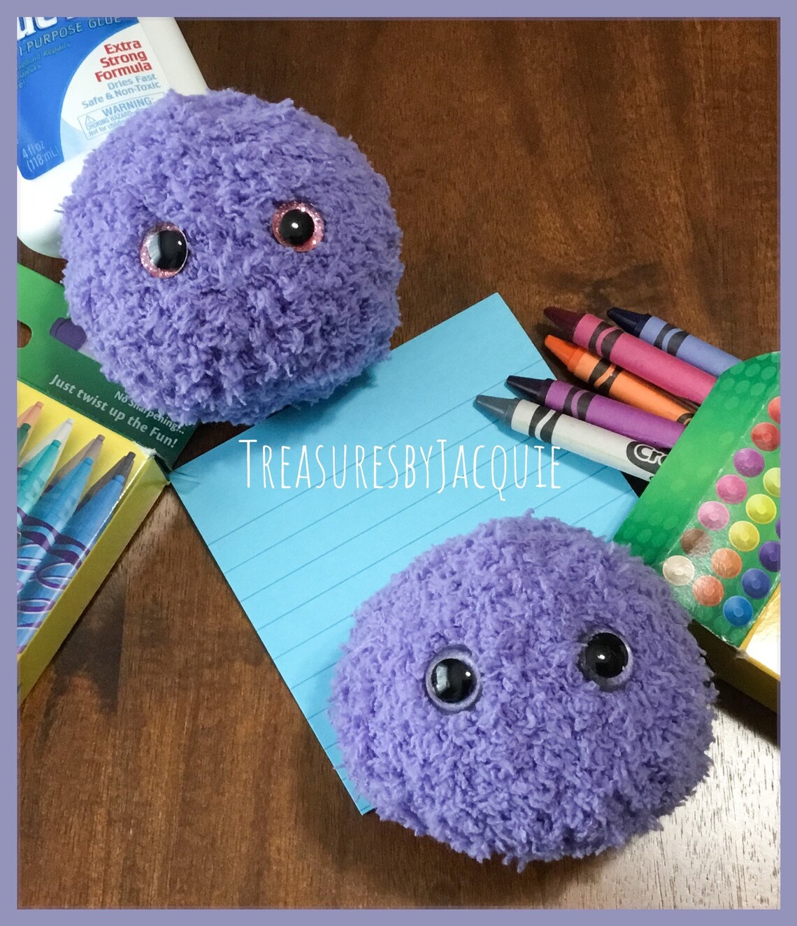 Crocheted dont worry babies worry buddy worry friend fuzzy | Etsy