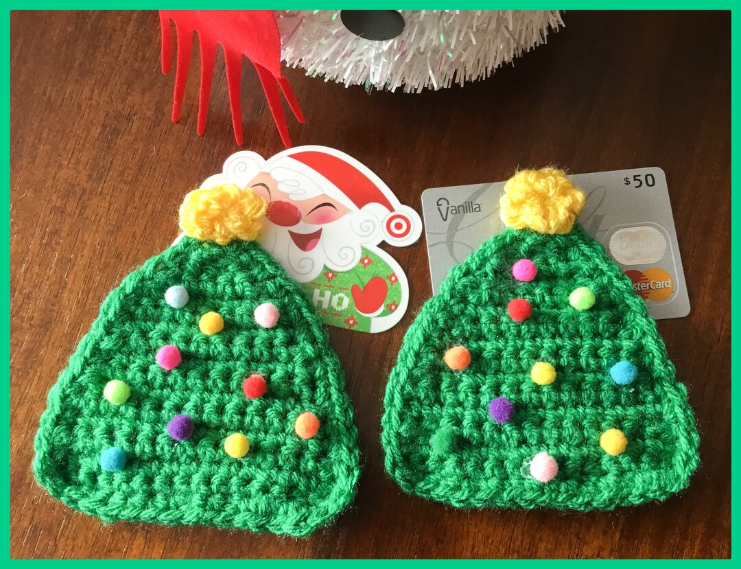 Christmas Tree Gift Card Holder, Gift Card Envelope, Ornament ...