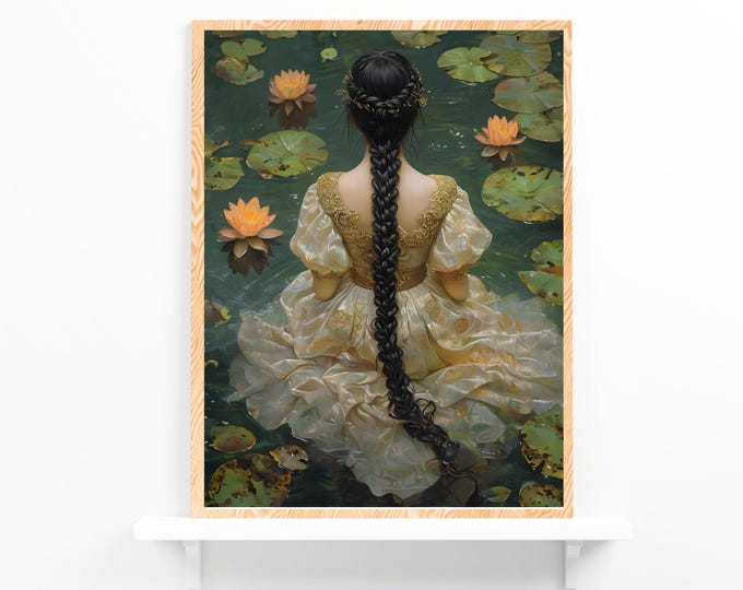 Dark Academia Print - the Sea, Goth Moody Victorian Wall Art, Dark ...