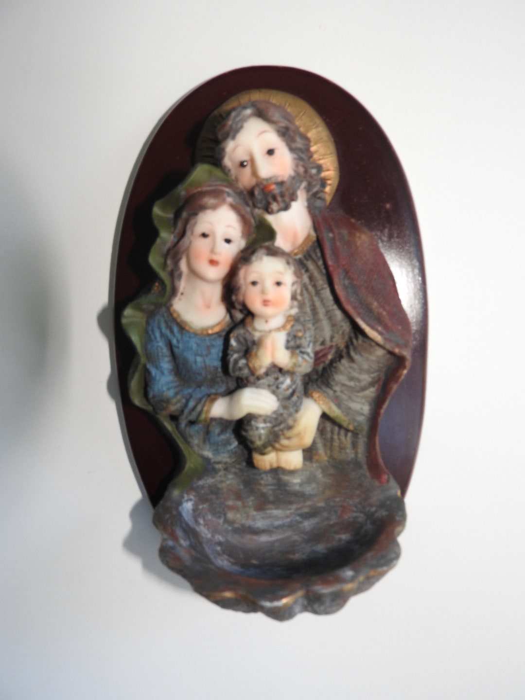 Hanging Baptismal Plaque - Etsy