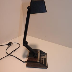 Spartus Digital Clock Desk Lamp - Etsy