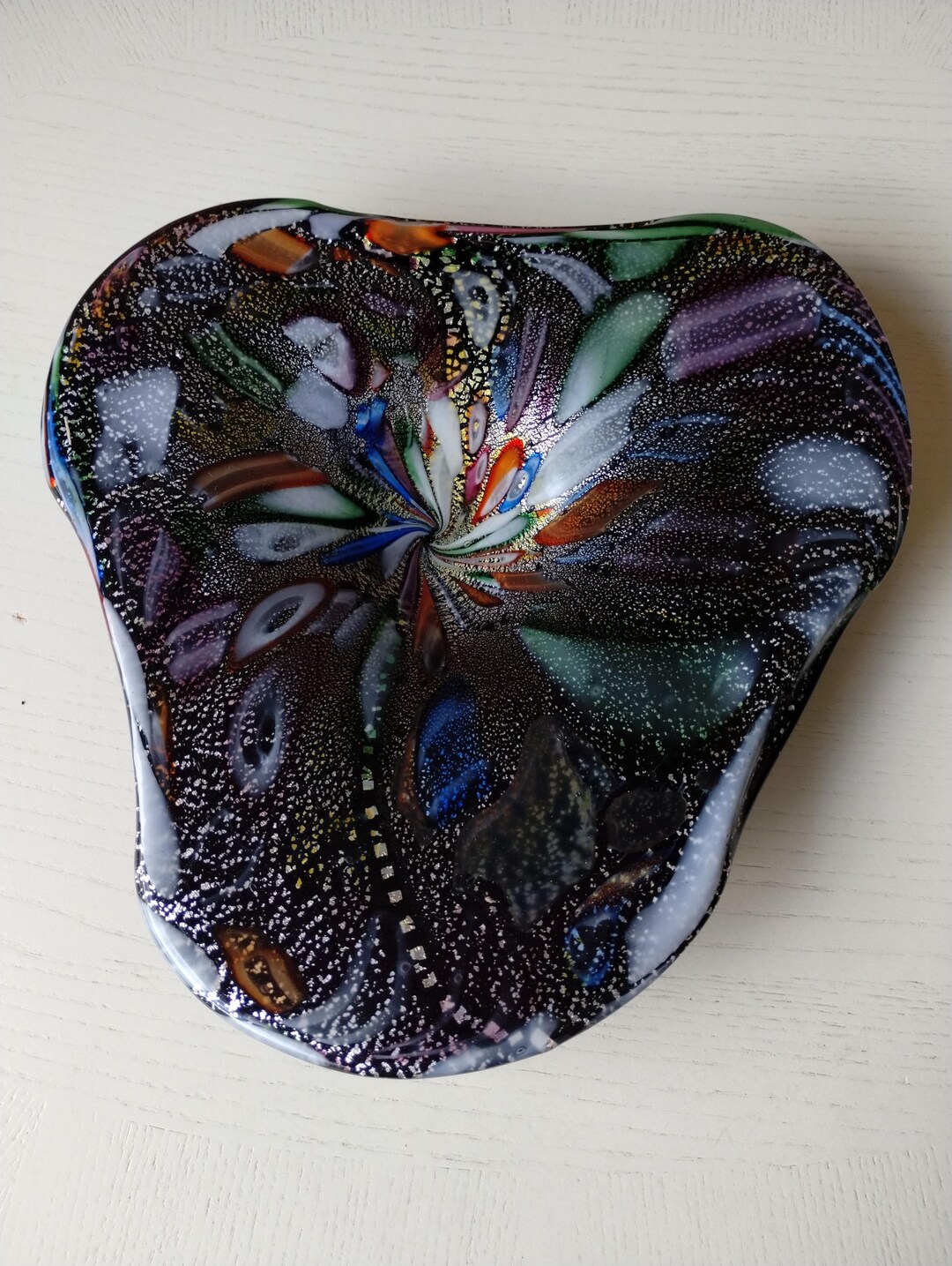 Murano Art Glass Platter - Etsy