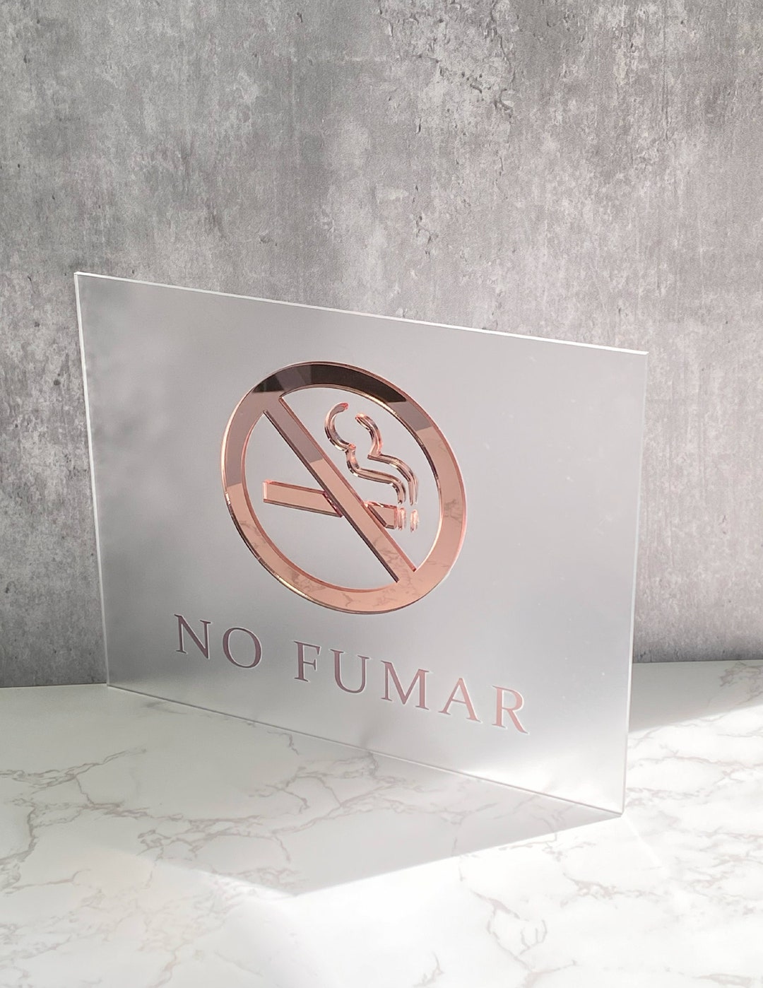 No Smoking Sign Letrero De No Fumar Office Sing Business - Etsy