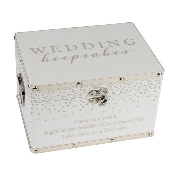 Wedding Keepsake Case - Etsy UK