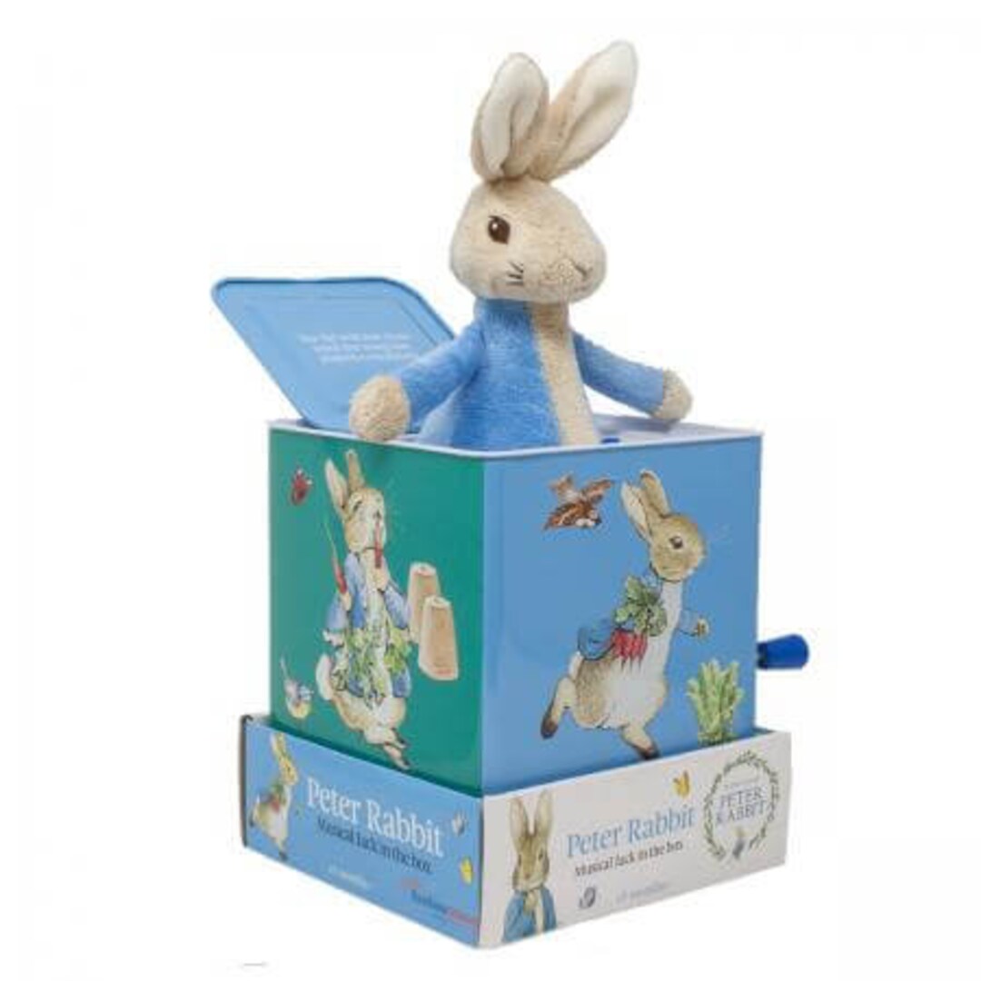 Peter Rabbit Jack in the Box Beatrix Potter's Famous - Etsy UK