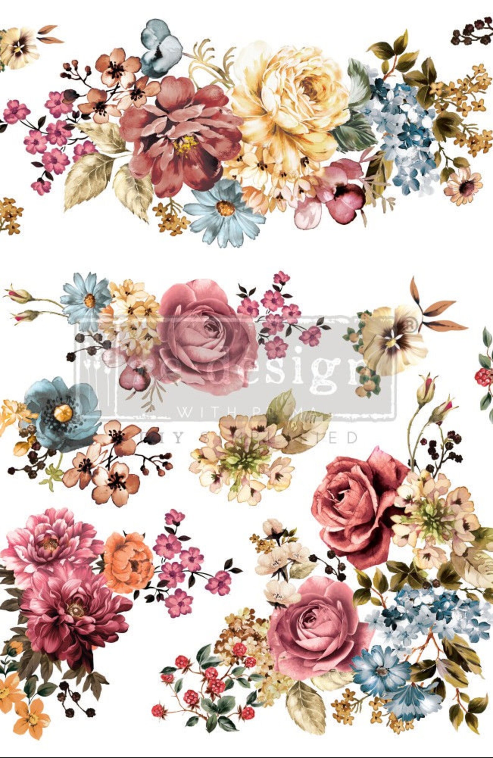 Re-design With Prima Decor Transfers Transfer Tool - Etsy UK