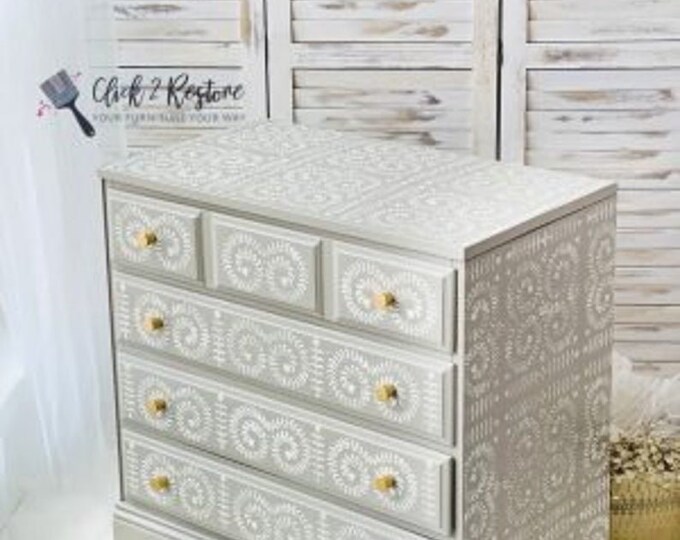 Leafy Blossoms Decor Mould Redesign With Prima 8 X 5 20 - Etsy UK