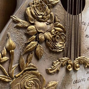 Victorian Rose Decor Mould Redesign With Prima 8 X 5 20 X 13cm - Etsy