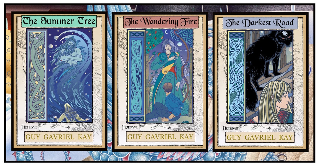 Fionavar Trilogy - E Book Covers - Etsy