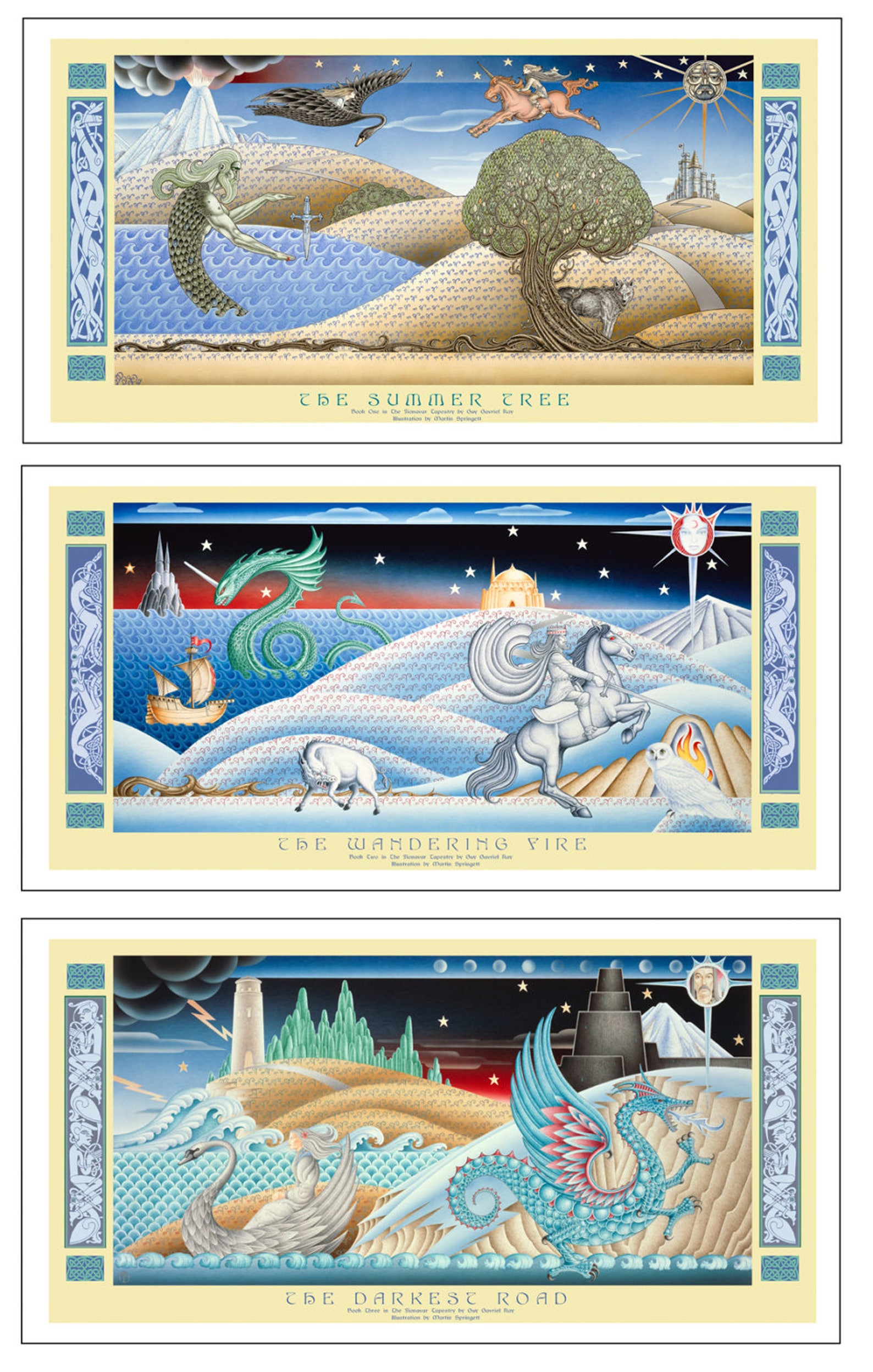 The Fionavar Poster Set - Etsy