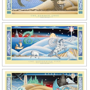 The Fionavar Poster Set - Etsy Canada