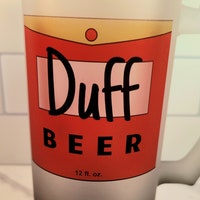 Duff Beer - Can Cooler Sleeve - Etsy