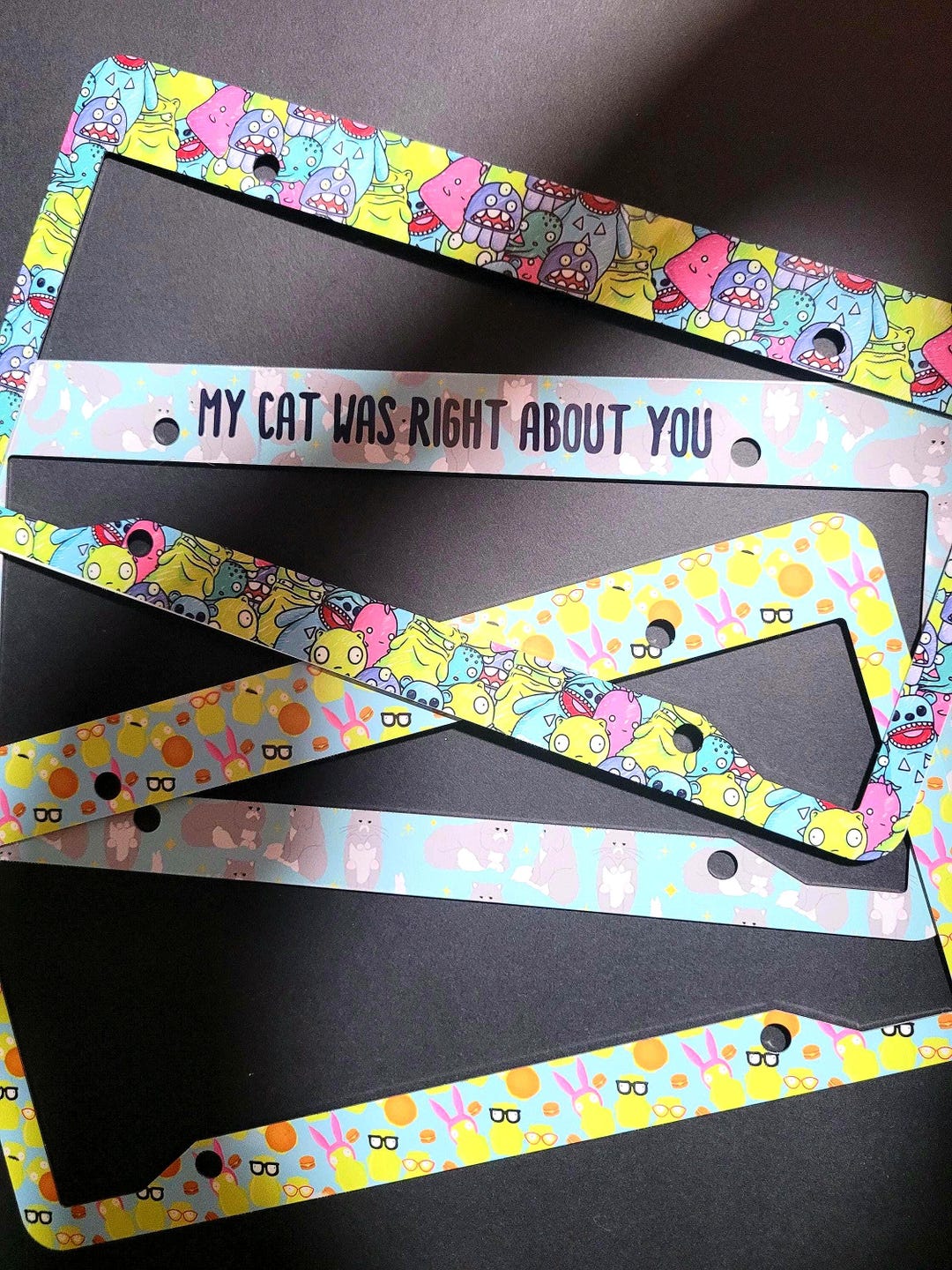 Bob's Burgers Metal License Plate Frame, Nerdy Housewarming Gifts - Etsy