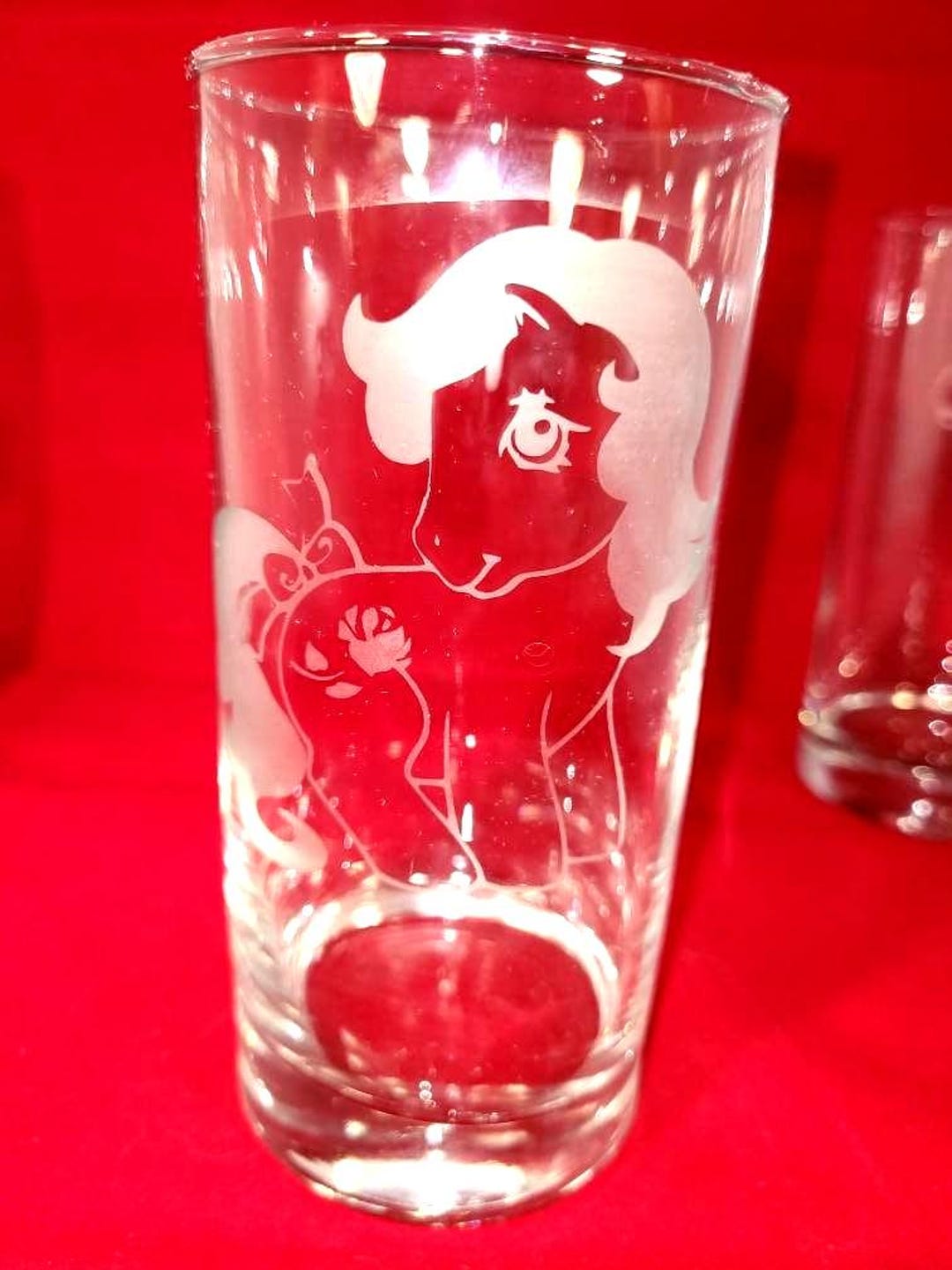 80s My Little Pony Etched Drinking Glasses, Nostalgic MLP Drinkware, Set of 3 Glasses - Etsy