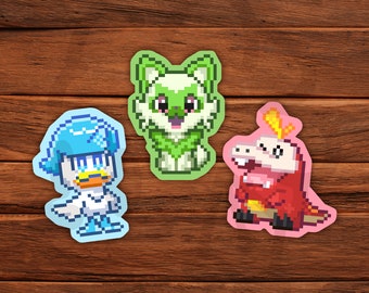 Fuecoco Pixel Art - Etsy