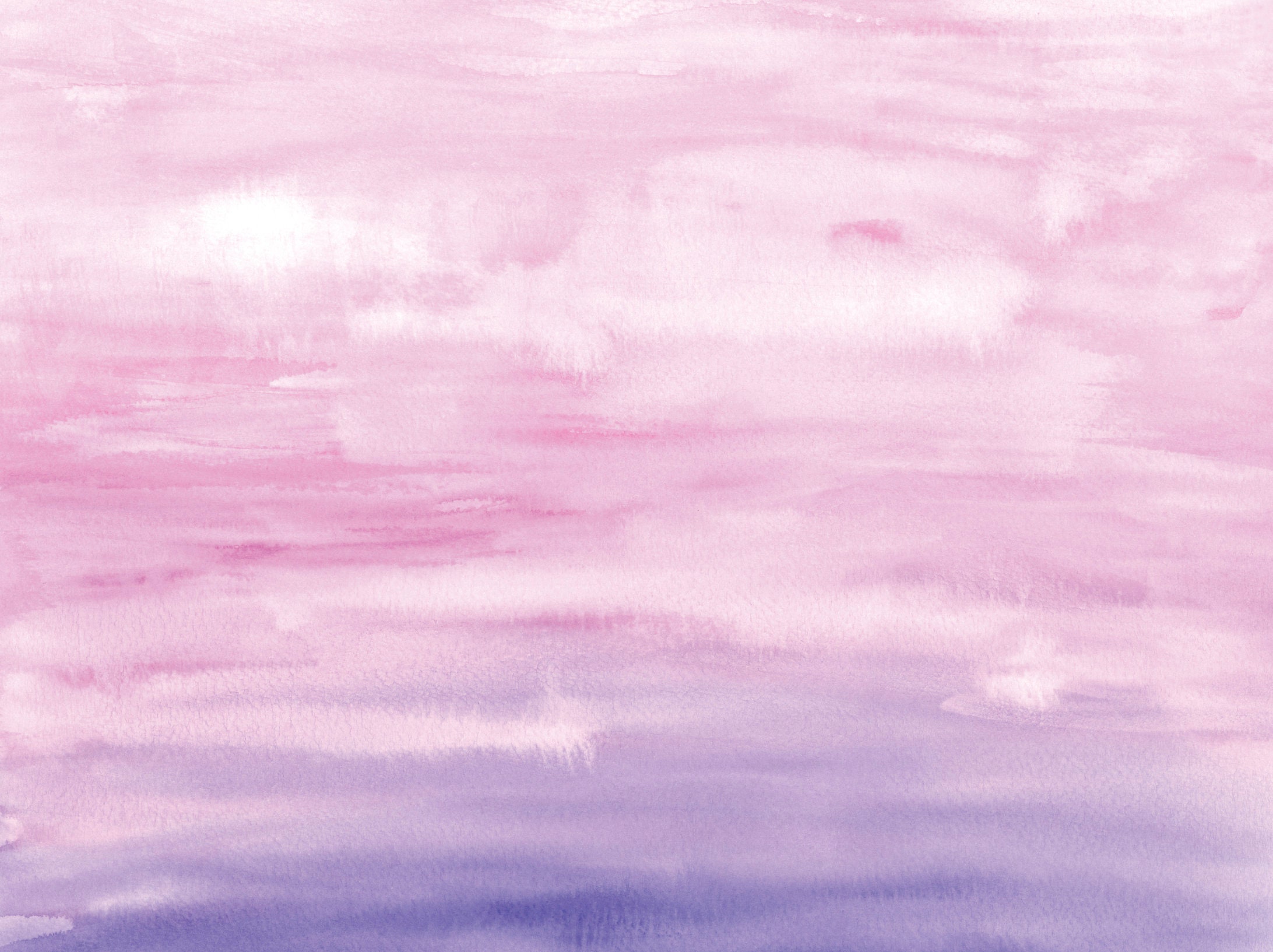 Purple Ombre Watercolor Background