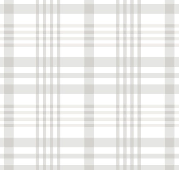 Wallpaper Plaid/ Sophisticated Beige Plaid Wallpaper/ - Etsy