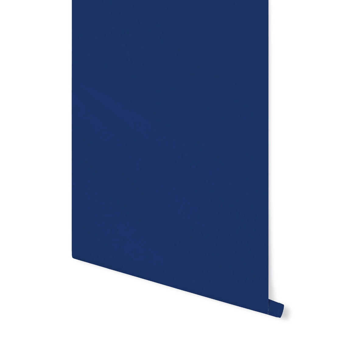 Blue Wallpaper/ Deep Blue Solid Color Wallpaper/ Removable Wallpaper ...