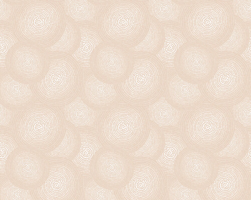 Peel and Stick Wallpaper Beige/ Tan Pebble Medallion | Etsy