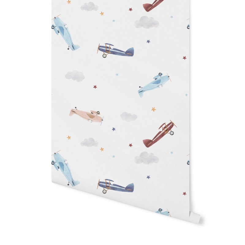 Plane Wallpaper - Etsy